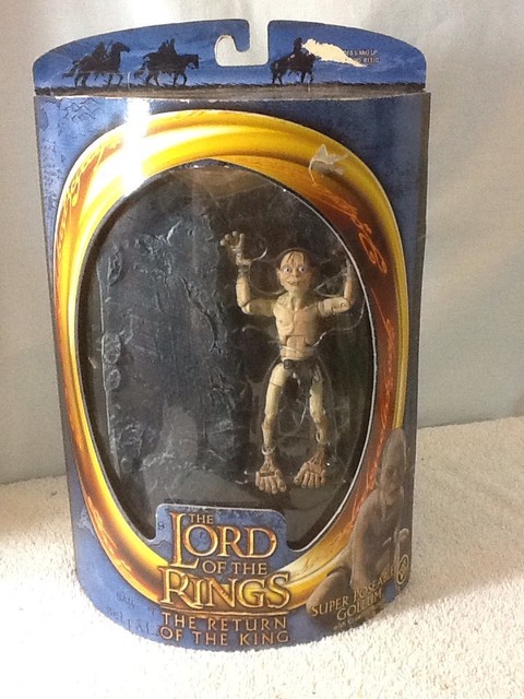 Lord of the rings: return of the king super poseable gollum action ...