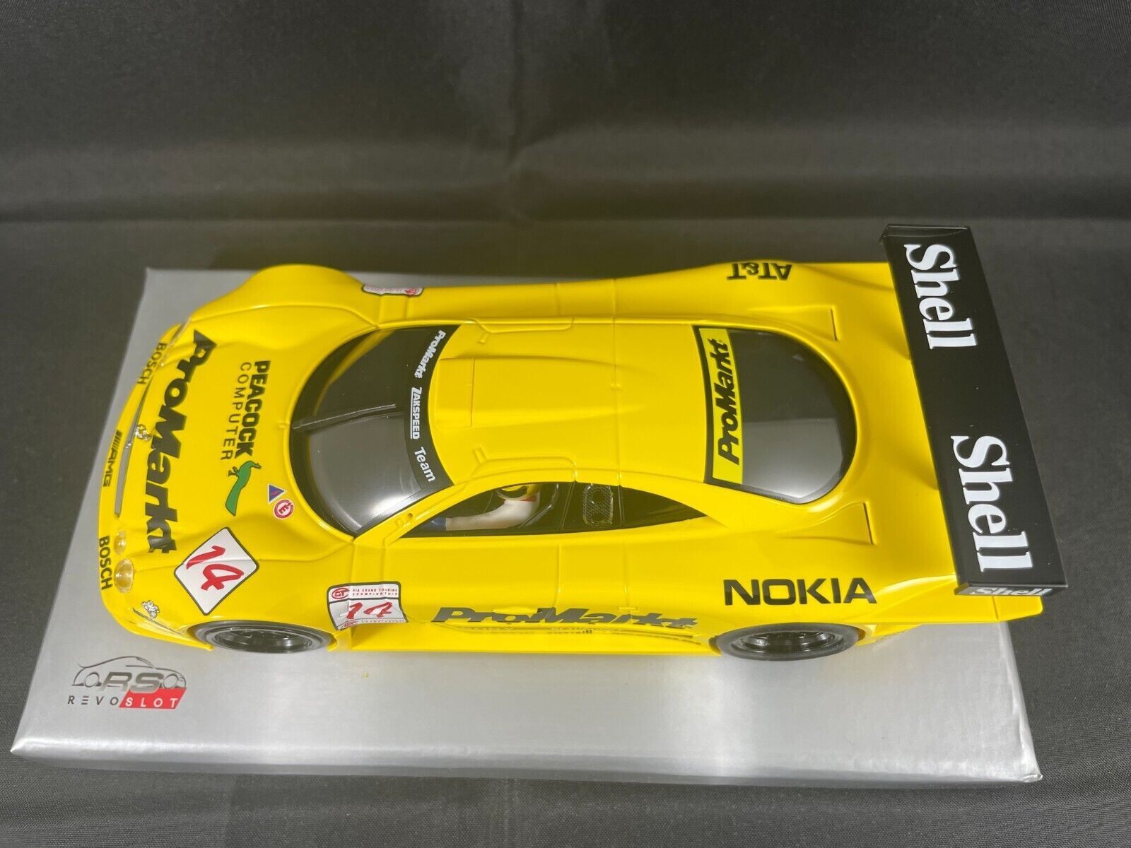RS0198 REVO SLOT MERCEDES CLK GTR PROMARKT #14 1:32 SCALE SLOT CAR | eBay