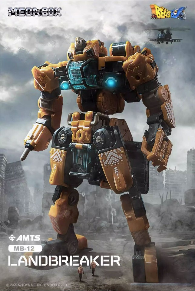 52TOYS MB-12 Universal Box Series Omnipotent Team Breakers Action ...
