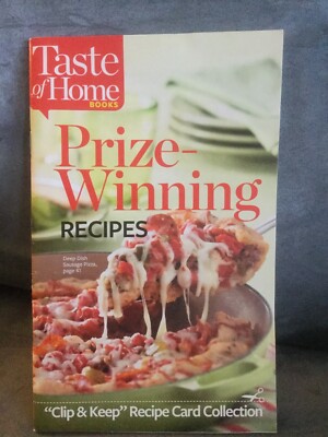 TASTE OF HOME PRIZE-WINNING RECIPES MINI MAGAZINE 98 PAGES | eBay