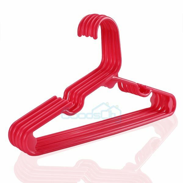 Plastic Hangers Durable Small Stylish New in Pack of 50 & 100 Home For ...