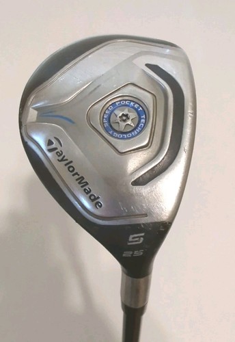 Taylormade JetSpeed 5 Hybrid 25 Degree Right Handed Graphite Stiff Flex ...