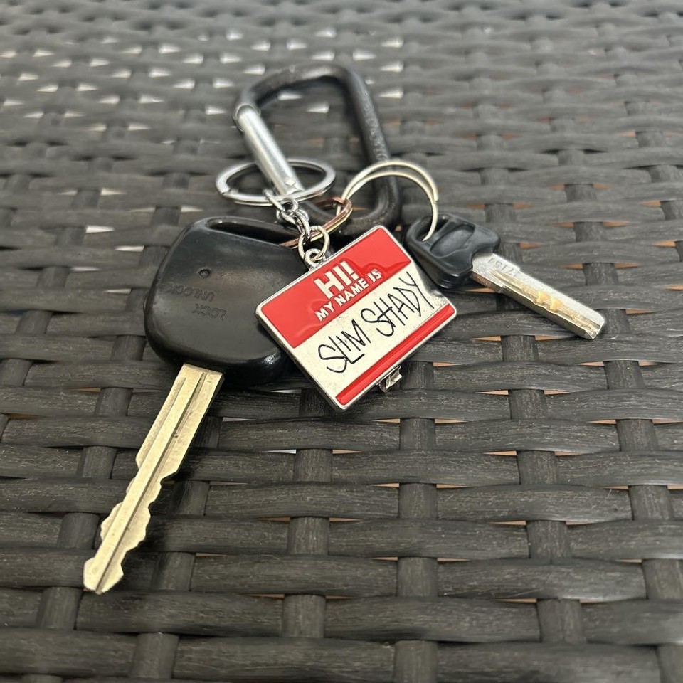 Eminem Keychain Metal Keychain Eminem | eBay