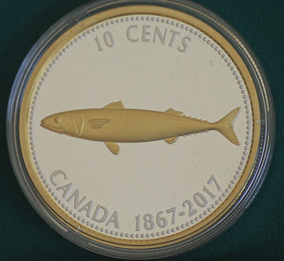2017 Canada 6 x 5 oz BIG coin set - Colville designs - Mint condition V ...