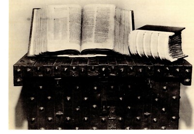 Postcard - Domesday Book & Domesday Chest Public Record Office No.3 ...