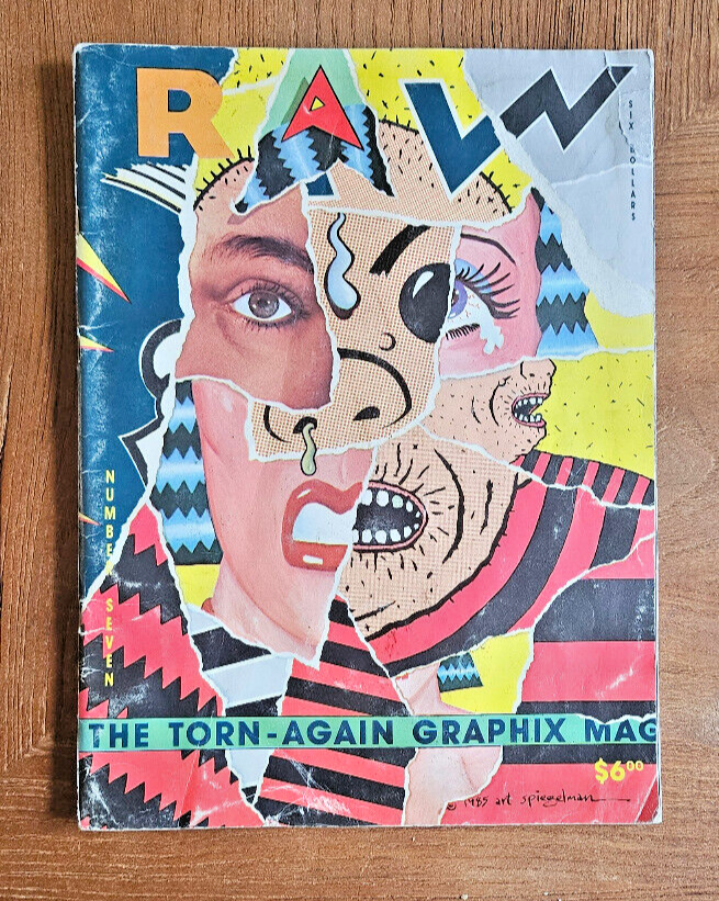 RAW Magazine, Number 7, 1985, "THE TORN - AGAIN GRAPHIX MAG" | eBay