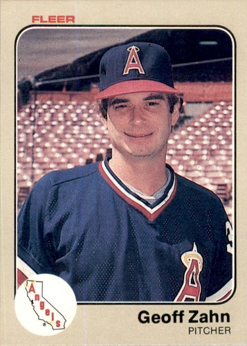 1983 Fleer Baseball Geoff Zahn (C) California Angels #103 | eBay