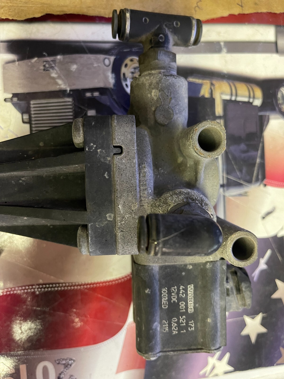 WABCO PRESSURE LIMITING EMISSION VALVE 442 001 521 1 12VDC 4420015211 ...
