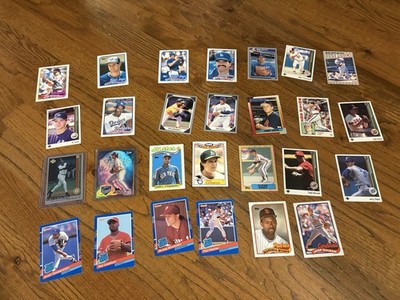 Antique Baseball Card Collection Ken Griffey Jr Darryl Strawberry Mike ...
