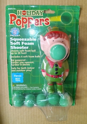 Hog Wild Holiday Poppers Elf Pig Foam Ball Shooter New-2012 Parents ...