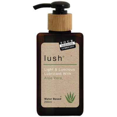 Four Seasons Lush - Water Based Lubricant with Aloe Vera - 200 ml ...