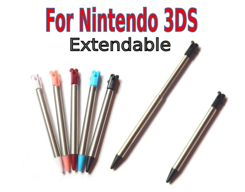1 x Stylus Extendable Touch Screen Pointer Metal Pen for Nintendo 3DS ...
