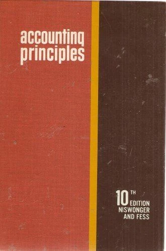 Accounting Principles 10th Edition