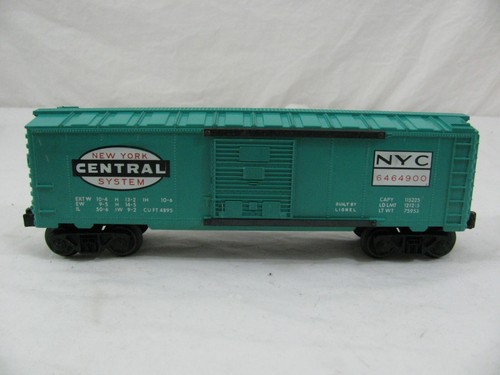 Vintage Lionel Trains O Gauge Jade New York Central Box Car Type IV ...