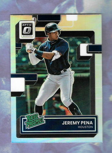 JEREMY PENA 2022 PANINI DONRUSS OPTIC SILVER ROOKIE RC CARD #RP-23 ...