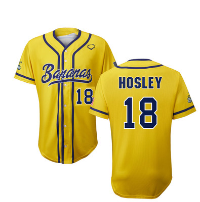 2024 Savannah Bananas Player Hosley #18 Baseball Jersey All Sizes ...