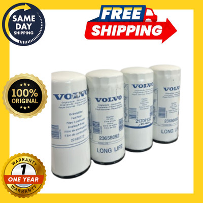 Org. Volvo D12 D13 Filter Service Kit 23658092 x2, 21707132 x1 ...