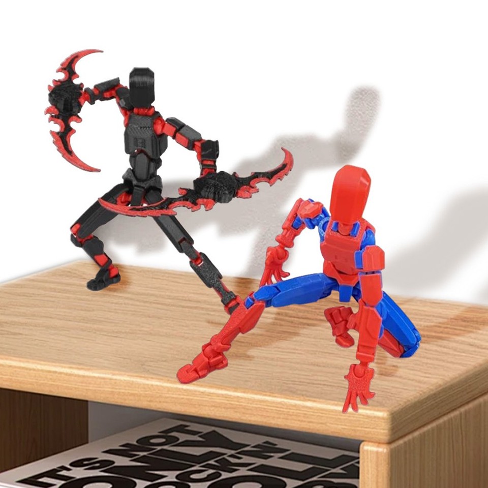 13 Multi-Jointed Action Figures Full Body Mechanical Movable Toy Gifts ...