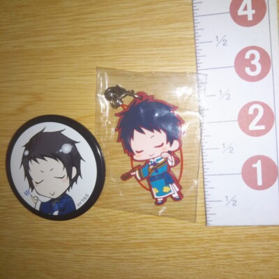 A58016 Kuroshitsuji / Black Butler / Rubber strap + Can badge Lau | eBay