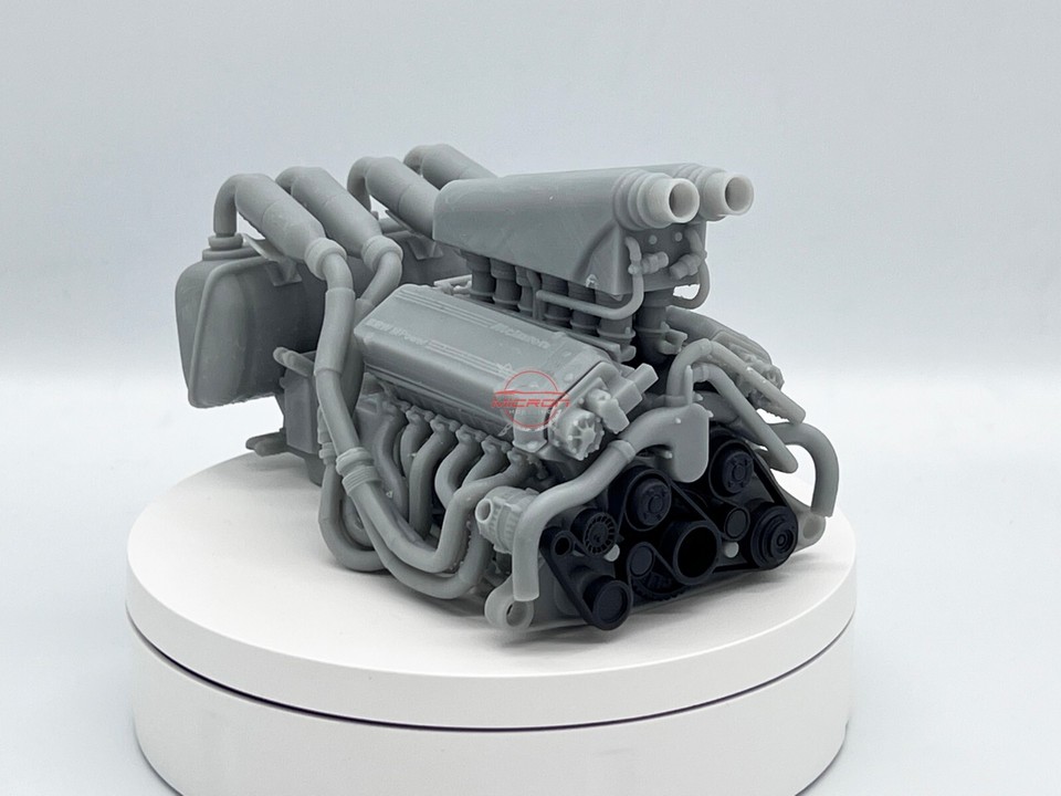 McLaren F1 S702 V12 Engine Model Kit Scales 1/24 1/18 1/12 1/8 1/6 1/4 ...