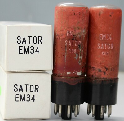 2 Pcs SATOR EM34 MAGIC EYE RED COATED | eBay