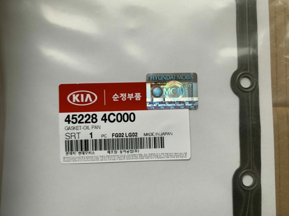 Transmission Cover Oil Pan + Gasket Set fits KIA Sorento 2005-2009 ...