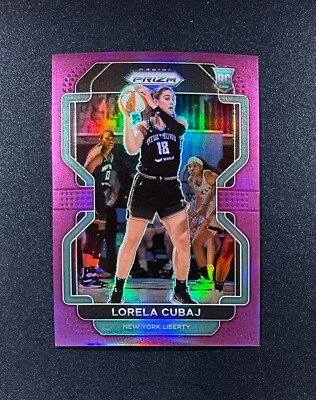 JY22 - 2022 Panini WNBA Prizm LORELA CUBAJ Rookie Purple Prizm /99 | eBay