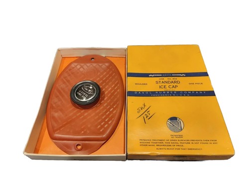 Vintage Davol Rubber Co USA #402 Standard Ice Cap Water Bottle NOS | eBay