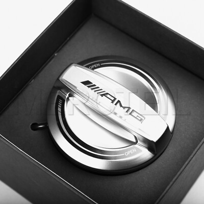 Mercedes-Benz AMG Fuel Filler Cap Chrome with Silver Inserts ...