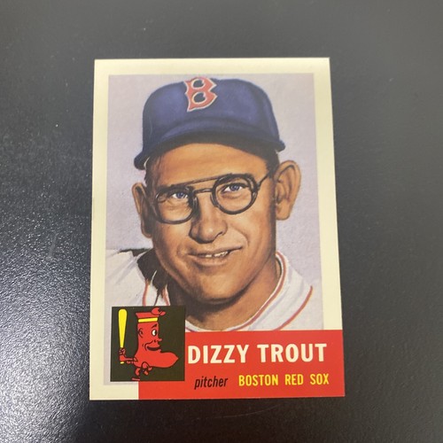 1991 TOPPS ARCHIVES 1953 DIZZY TROUT . BOSTON RED SOX #169 | eBay