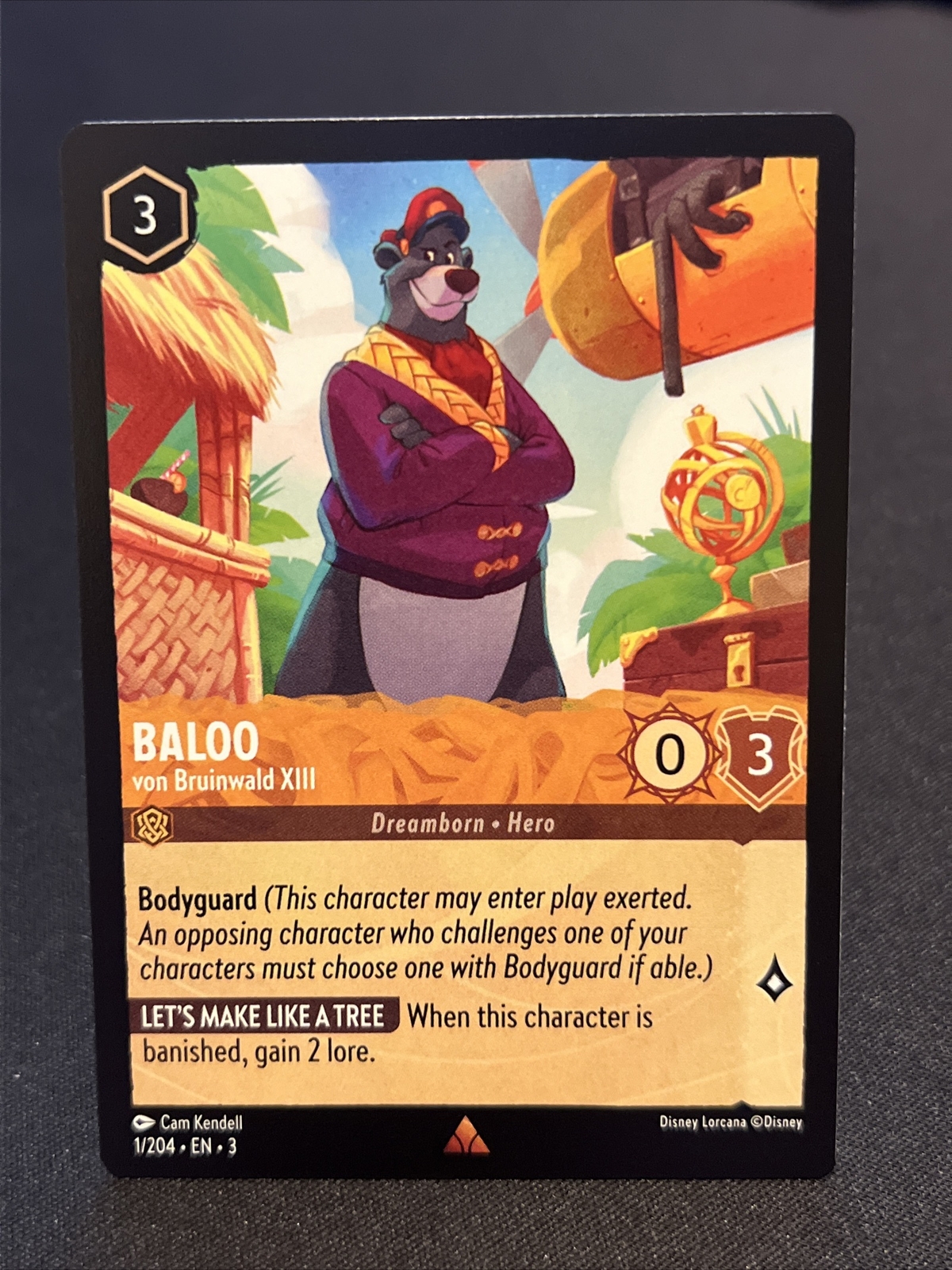 Baloo 1/204 Rare NON-FOIL Disney Lorcana - Into the Inklands NM | eBay