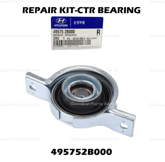 OEM Genuine Center Bearing Kit 49575 2b000 for Hyundai Santa FE (2005 ...
