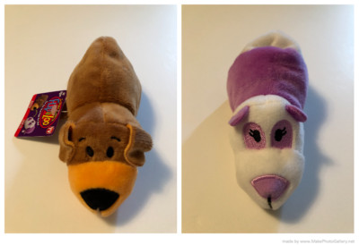 The Original Flipazoo 2 Pets in 1 Mini Plush Bailey Pup & Li Li Panda ...