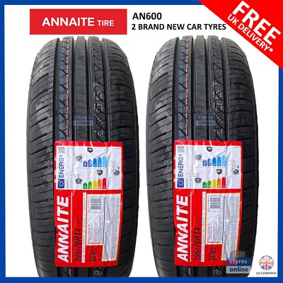 2X New 195 70 14 ANNAITE AN600 91T 195/70R14 195 70 14 *B WET GRIP* (2 ...