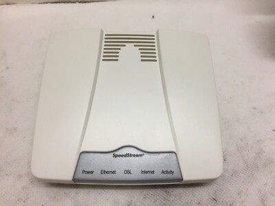 Siemens SpeedStream 4100 Ethernet ADSL Modem COMPLETE SYSTEM NEVER USED ...