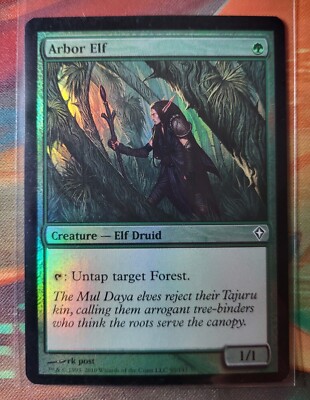 MTG Arbor Elf x1 FOIL Worldwake LP | eBay