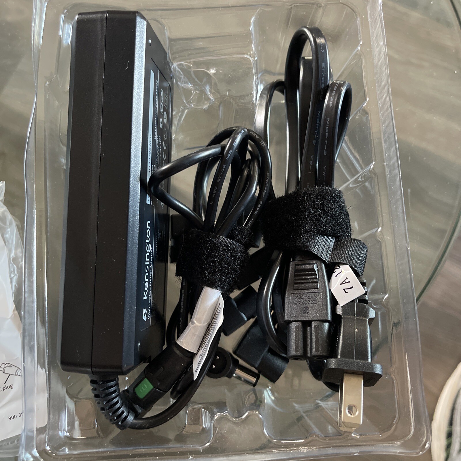 KENSINGTON WALL LAPTOP POWER ADAPTER. USB POWER PORT, CABLE, TIPS. | eBay