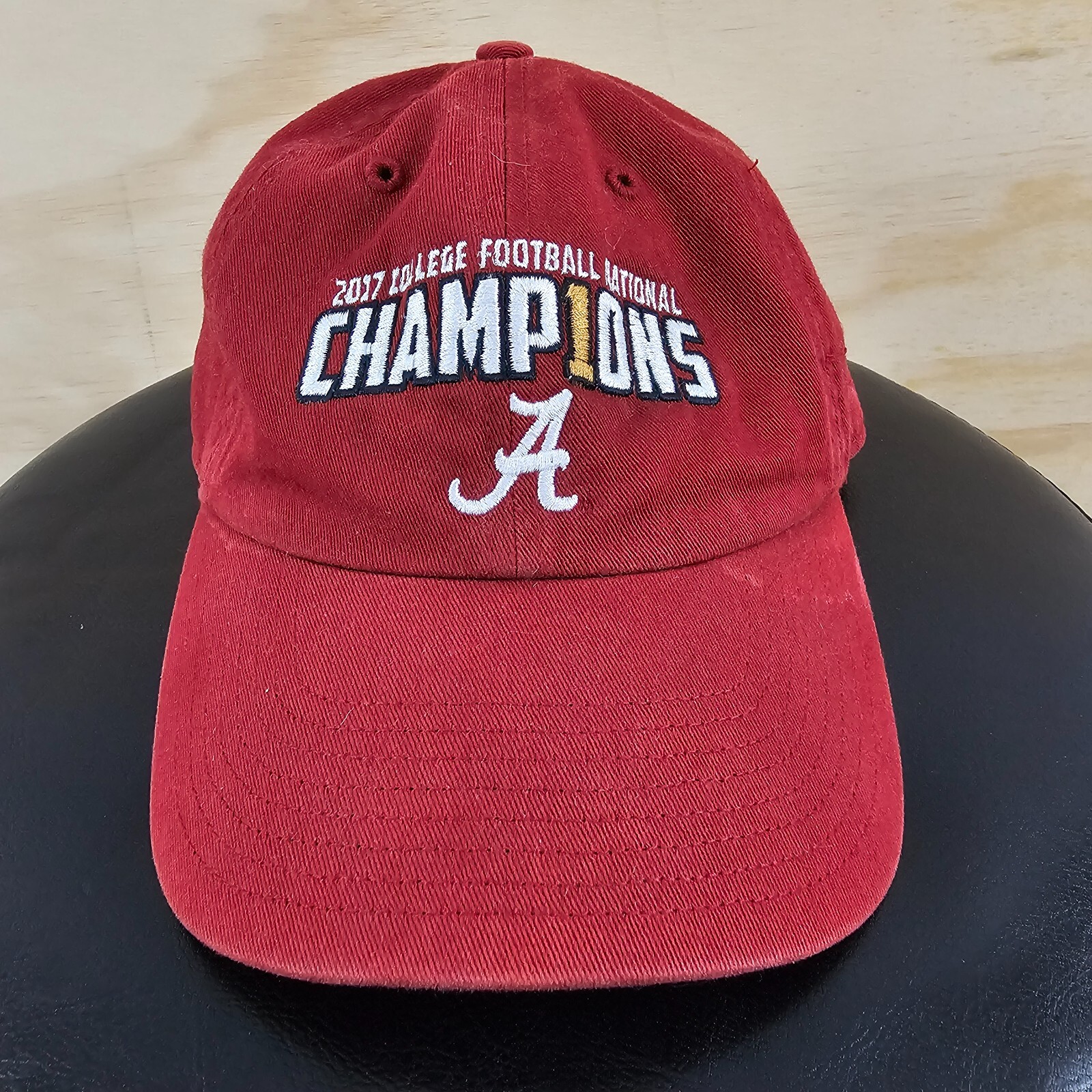 Alabama Crimson Tide Cap Hat Strap Back Adult OSFA Red 2010 National ...