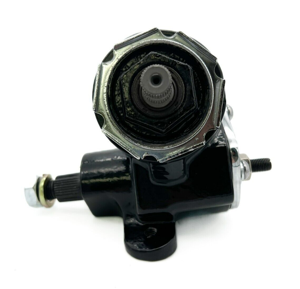 Black Universal Chevy Corvair Reverse Steering Box For Hot Rods