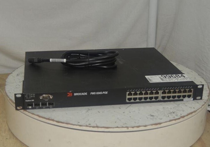 Brocade FastIron (FWS624G-POE) 20-Ports External Ethernet Switch for ...