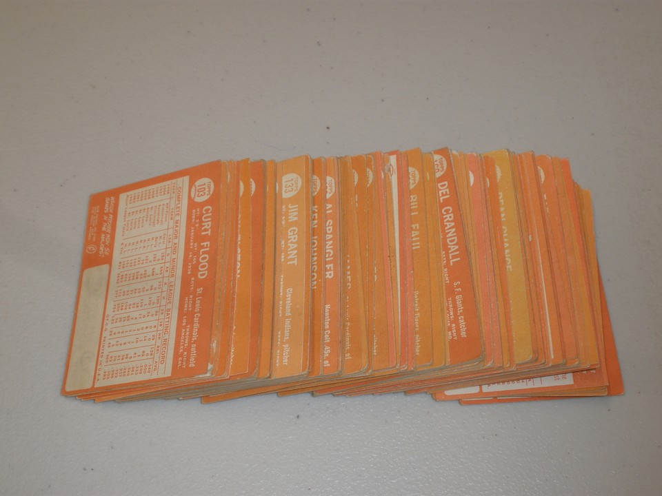 1964 Topps Baseball Lot of 116 Cards Elston Howard Don Zimmer Commons ...