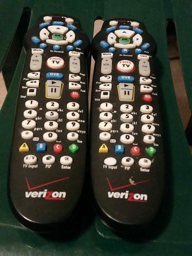 Verizon FiOS VZ P265v5 RC Replacement TV Remote Control Used (2 REMOTES ...