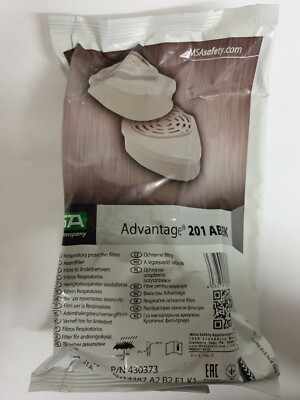 MSA Advantage 201 Abek, Respiratory protective Filter, EN14387 A2B2E1K1 ...