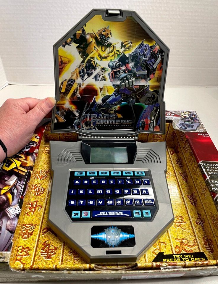 Transformers Revenge of the Fallen Autobot Voiced Laptop New in Box ...