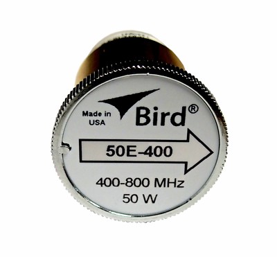 Bird 50E-400 Plug-in Element 0 to 50 watts 400-800 MHz for Bird 43 ...