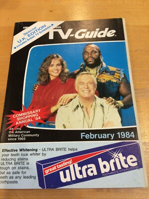 AFN Europe - UK Edition American Forces Network A-Team TV Guide - Feb ...