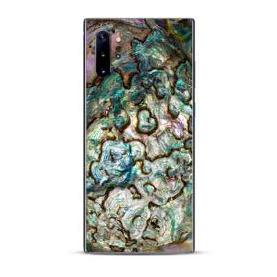 Skins Decal Wrap for Samsung Note 10 Plus Abalone Shell Gold underwater ...