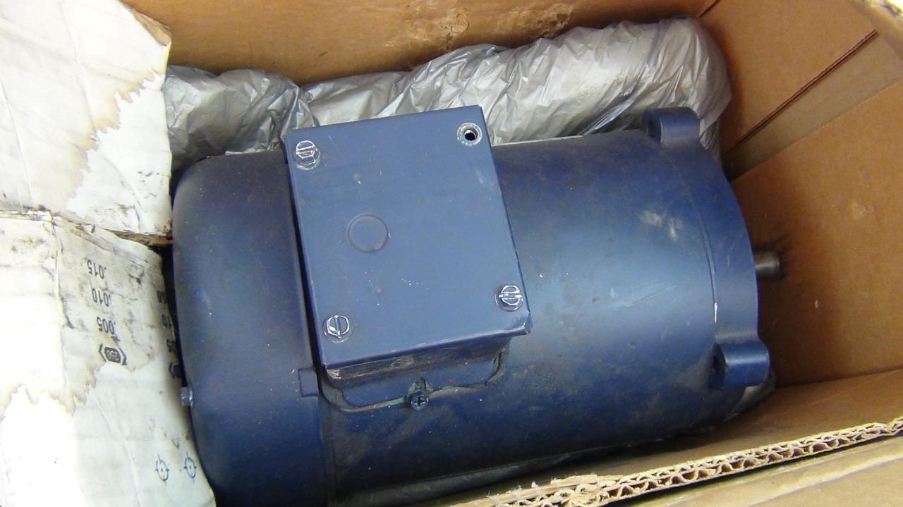 Leeson 103020.00 .5hp 3 phase s56c frame Electric Motor - Never ...