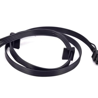 PCIe 6 Pin Stecker auf 3 SATA Netzteil Kabel für Focus Plus Platin N2H8 ...
