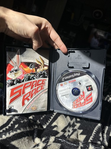 Space Race (Sony PlayStation 2, PS2 2002) CiB Complete In Box Warner ...